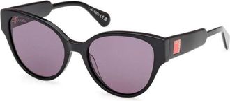 Max & Co. Femme, Accessoires, Noir, Taille: 54 MM Lunettes de soleil oeil-de-chat