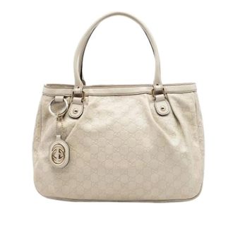 Gucci Sac fourre-tout Pre-owned - Femme - Pre-owned - Beige - Taille: ONE Size