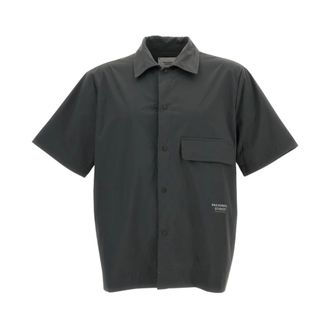 Pas Normal Studios Homme, Chemises, Gris, Taille: XL Short Sleeve Chemises