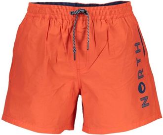 North Sails Homme, Maillots de bain, Orange, Taille: XL Boxer de Bain en Coton Orange avec Poches