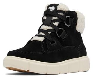 Sorel Bottes Explorer III NW Lace WP, Savoir-faire haut de gamme, Lacets robustes, Daim imperm&eacute;able, Fausse peau lain&eacute;e, Doublure en micropolaire, Gousses e