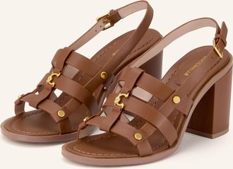 Coccinelle Coccinelle Sandaletten Mit Nieten braun