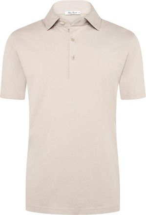 Stefan Brandt Jersey-Poloshirt aus edler Urpima Sea Island Baumwolle in