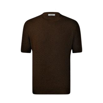 Gran Sasso Homme, Tops, Brun, Taille: XL Paricollo M/M