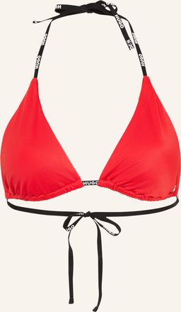 HUGO BOSS Hugo Triangel-Bikini-Top Pure rot
