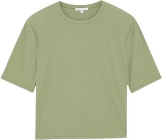 Patrizia Pepe Femme, Tops, Vert, Taille: 36 FR T-Shirt en nylon