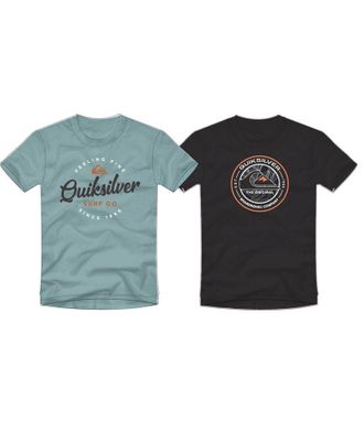 Quiksilver T-Shirt ON POINT FLYIN SHORT SLEEVE TEE PACK YTH (2-tlg)