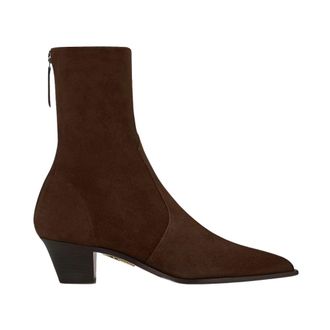 Aquazzura Bottines Sentier 75 - Femme - Chaussures - Brun - Taille: 37 1/2 EU