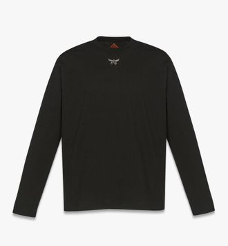 MCM Longsleeve Essential aus Bio-Baumwolle mit Lorbeerlogo