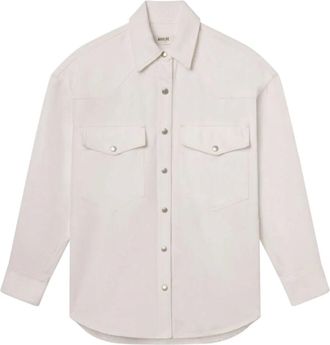 A Gold E Femme, Blouses et Chemises, Blanc, Taille: 36 FR Chemises