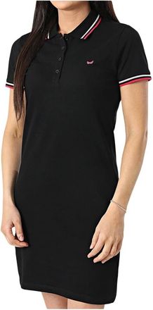 Kaporal Femme, Robes, Noir, Taille: 44 FR Robe Polo