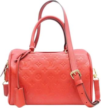 Louis Vuitton Sac Boston Pre-owned - Femme - Pre-owned - Rouge - Taille: ONE Size