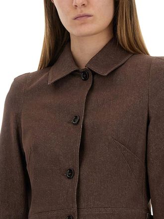 Max Mara Carp Jacket - Brown