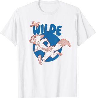 Disney Zootopia 2 Nick Wilde Stay Wild T-Shirt