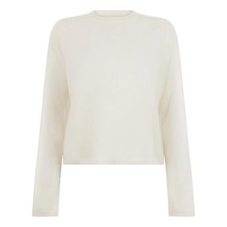 Lisa Yang Rundhals-Pullover - - Knitwear - Damen - Wei&szlig; - XS