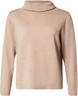 Lind Femme, Pulls, Beige, Taille: 40 FR Turtleneck