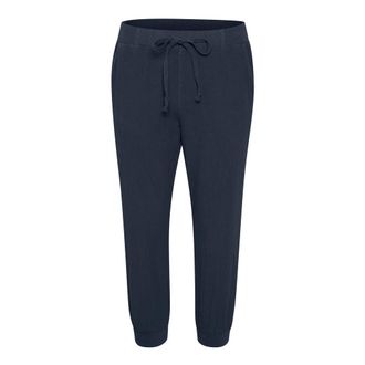 Kaffe Midnight Marine Capri Hose - - Trousers - Damen - Blau - M