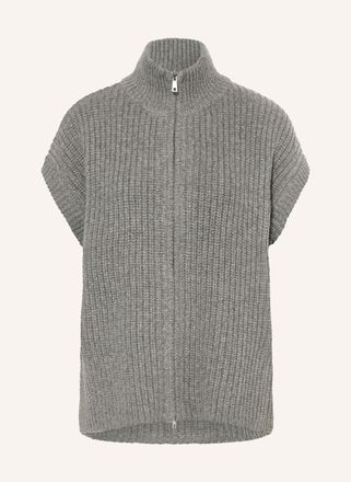 Mrs & Hugs Mrs & Hugs Strickweste grau