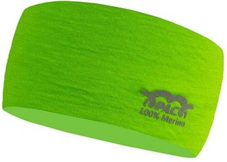 P.A.C. Merino Stirnband Unisex neongr&uuml;n - lime nosize