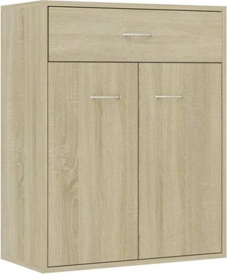 vidaXL Sideboard Sonoma-Eiche 60x30x75 cm Holzwerkstoff Vidaxl