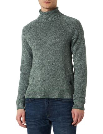 Blend Herren Knit Pullover, 186011/Duck Green, M