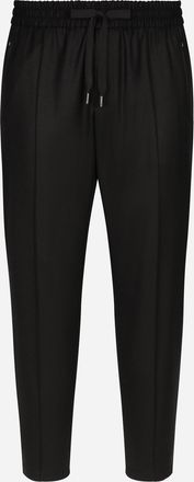 Dolce & Gabbana Wool Jogging Pants - Mann Hosen Und Shorts Schwarz 54