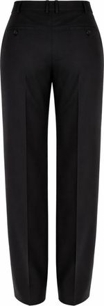 Saint Laurent Tailored T Wool Trousers - Black