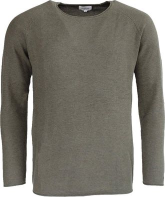 Nowadays Herren Pullover Honeycomb