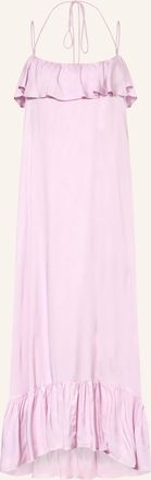 Essentiel Kleid Jeste Mit R&uuml;schen lila