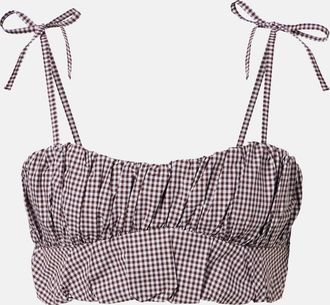 Faithfull The Brand Cropped-Top Pelea aus Baumwolle