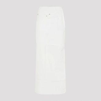 Loewe Femme, Jupes, Blanc, Taille: 36 FR Jupe D&eacute;structur&eacute;e