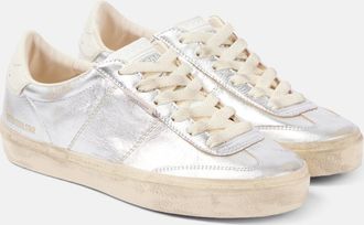 Golden Goose Sneakers Soul-Star aus Metallic-Leder