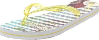 Desigual Stripped, Damen Zehentrenner, Gelb (Jaune), 40 EU