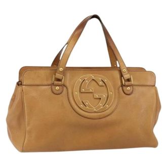 Gucci Sac &agrave; main vintage Pre-owned - Femme - Pre-owned - Beige - Taille: ONE Size