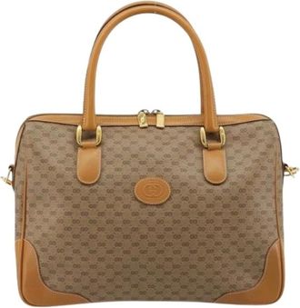 Gucci Sac &agrave; main vintage Pre-owned - Femme - Pre-owned - Beige - Taille: ONE Size