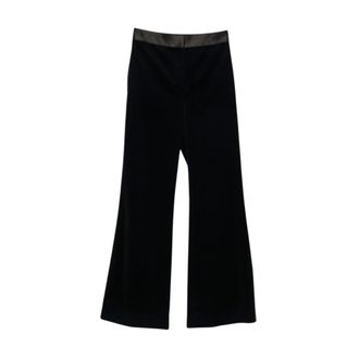 Victoria Beckham Pantalon Large - Femme - Pantalons - Noir - Taille: 36 FR