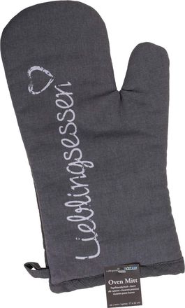 Out of the Blue Out of the Blue 190329 - Topfhandschuh Lieblingsessen grau, ca. 17 x 32 cm