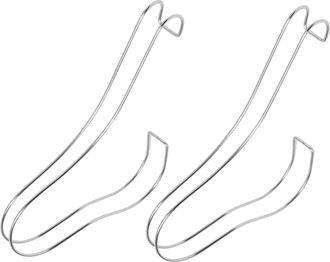 Garneck 2 Stück Schuhdisplay Ständer Damen Schuhhalter mit Ergonomischer Form Langlebig Platzsparend für Damenschuhe und Sandalen zur Stilvollen Präsentation