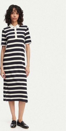 GANT Kleid f&uuml;r den Alltag 4201428 Dunkelblau Regular Fit