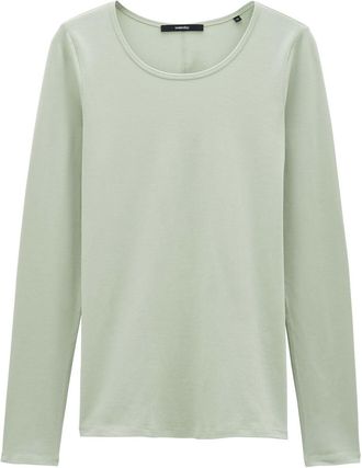 someday Damen Langarmshirt | Longsleeve Kalia aus Modal Mix Pale Jade, 40