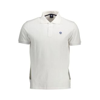 North Sails Elegantes wei&szlig;es Baumwoll-Polo mit Logo-Detail - - Tops - Herren - Wei&szlig; - XL