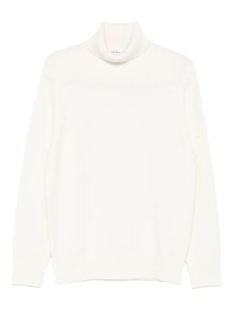 KANGRA pull &agrave; col roul&eacute; - Blanc