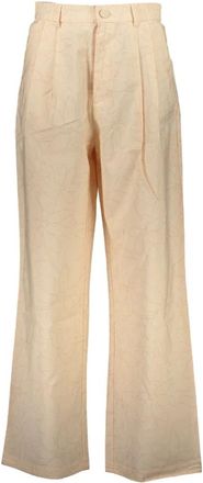 Desigual Femme, Pantalons, Rose, Taille: 42 FR Pantalon Large Femme Rose