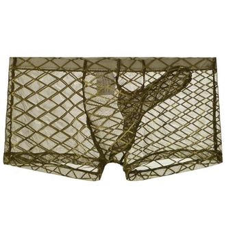 Generic String Homme sous Vetement Homme Sexy Érotique Jockstrap Slip Mesh Léger Et Aéré Usage Polyvalent Parfait pour Maison Petite Fête Ou Tenue Casual Tend