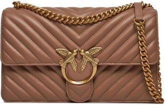 Pinko Pinko Handtasche Love One Classic Dc PE 24 PLTT 100941 A0GK Braun