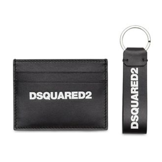 Dsquared2 Schwarze Geldb&ouml;rsen f&uuml;r M&auml;nner - - Accessories - Herren - Schwarzk - ONE SIZE