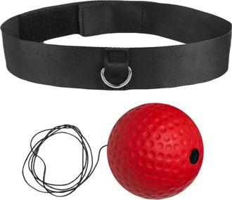 Generic Boxball mit Balltraining, Reaktionsreflex-Stirnband f&uuml;r Anf&auml;nger und Fortgeschrittene | Fitnessger&auml;t f&uuml;r Koordination und Konzentration, ideal f&uuml;r Zuh