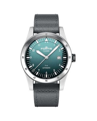 Fortis FLIEGER F-41 Automatic Petrol Herrenuhr F4220022