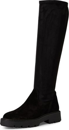 Tamaris Damen Stiefel Leder schwarz 38