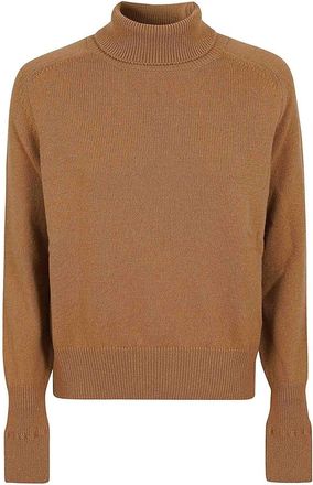 Victoria Beckham Rundhalspullover - Braun
